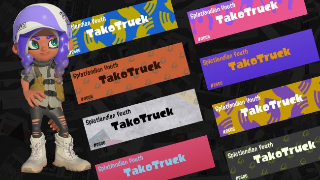 Splatoon 3 gives you a customisable banner with title