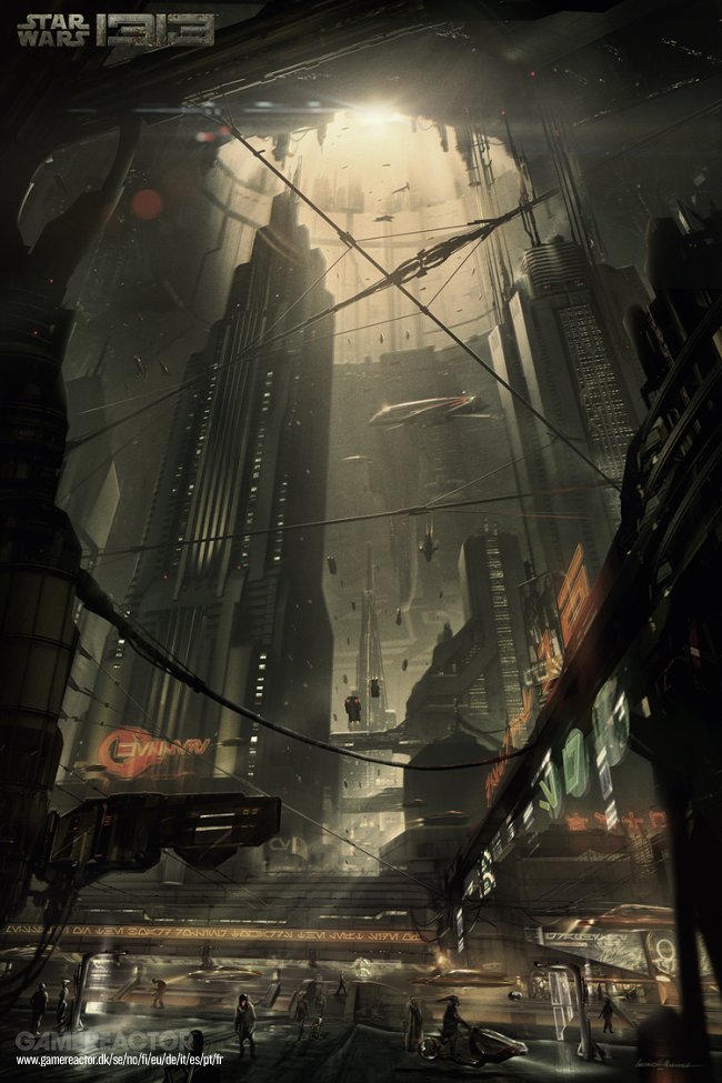Take a look at the lost concept art for Star Wars 1313