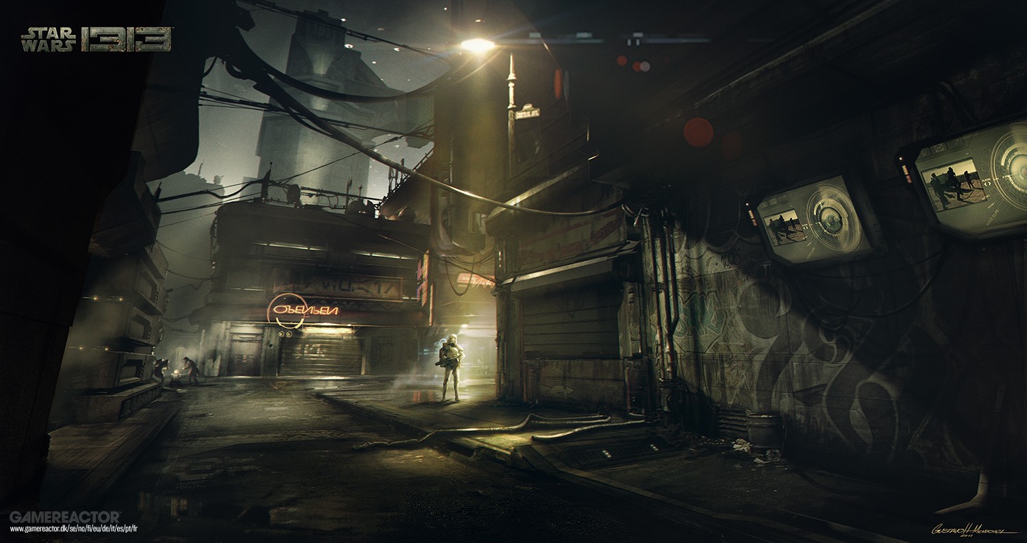 Take a look at the lost concept art for Star Wars 1313