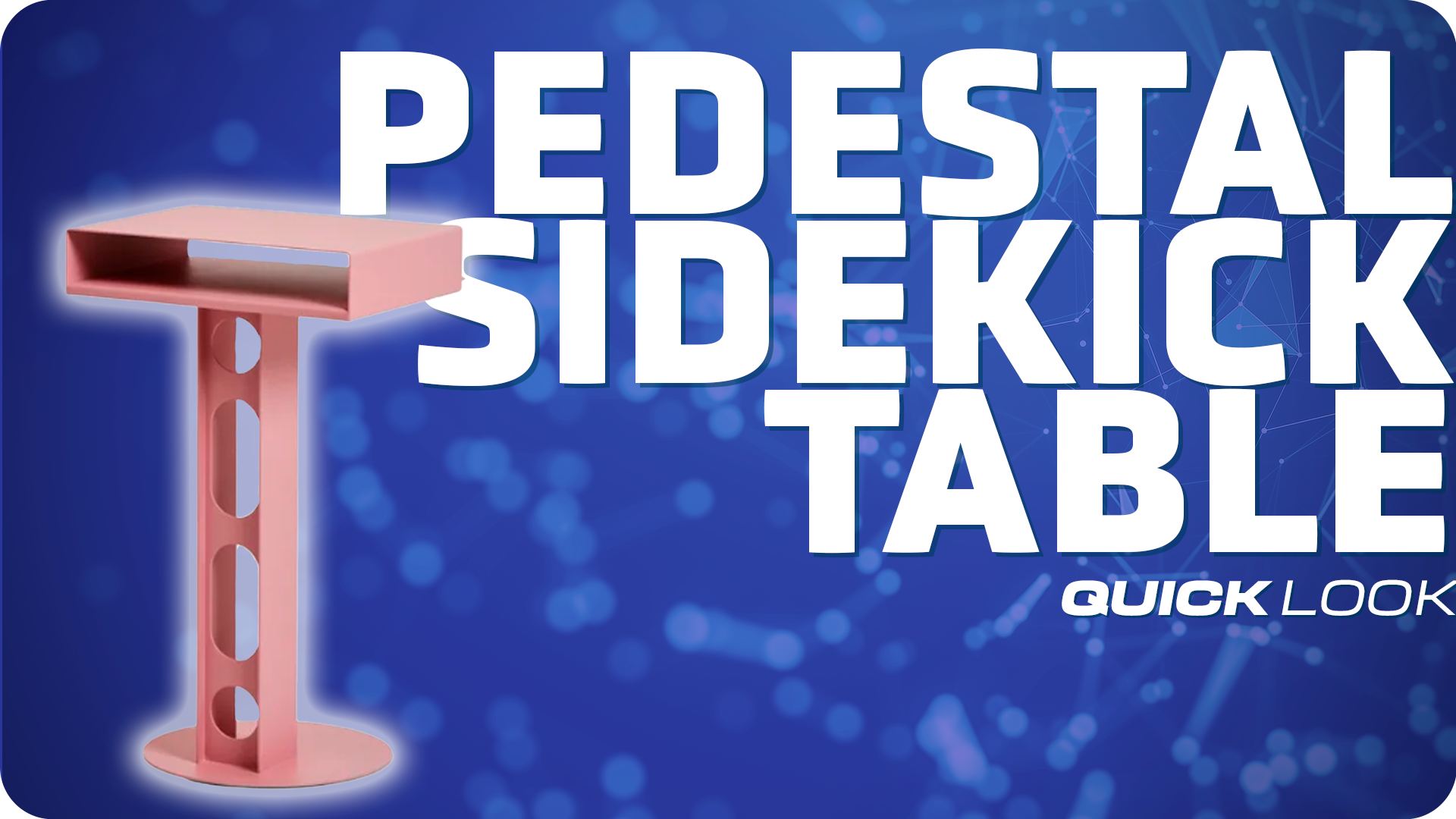 Pedestal's Sidekick Table revolutionises how you use your TV stand ...