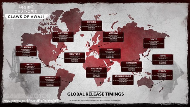 Assassin's Creed Shadows' Claws of Awaji DLC arrives this month, and ...