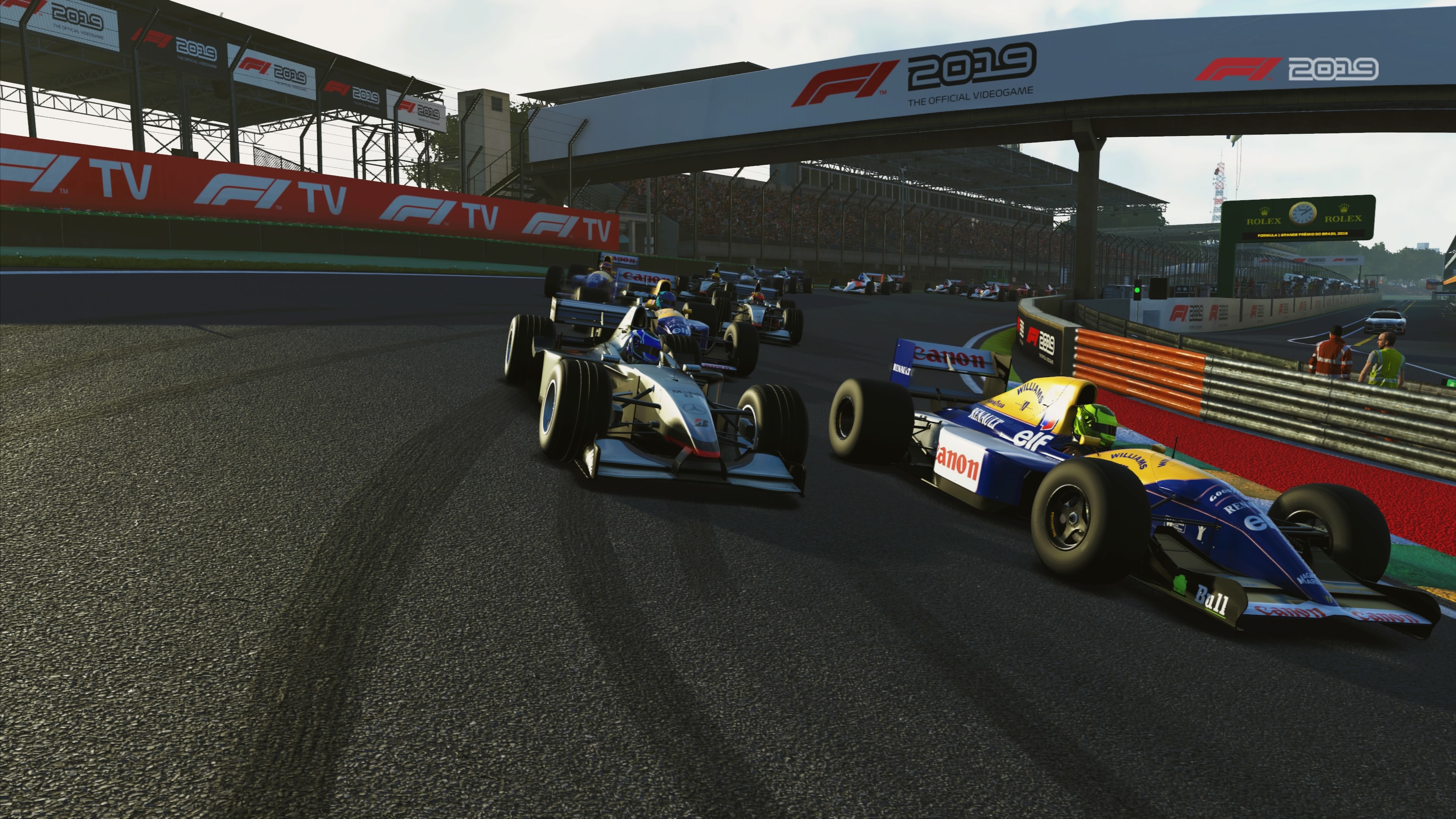 George Russell wins the Spanish Virtual Grand Prix - F1 2019 - Gamereactor