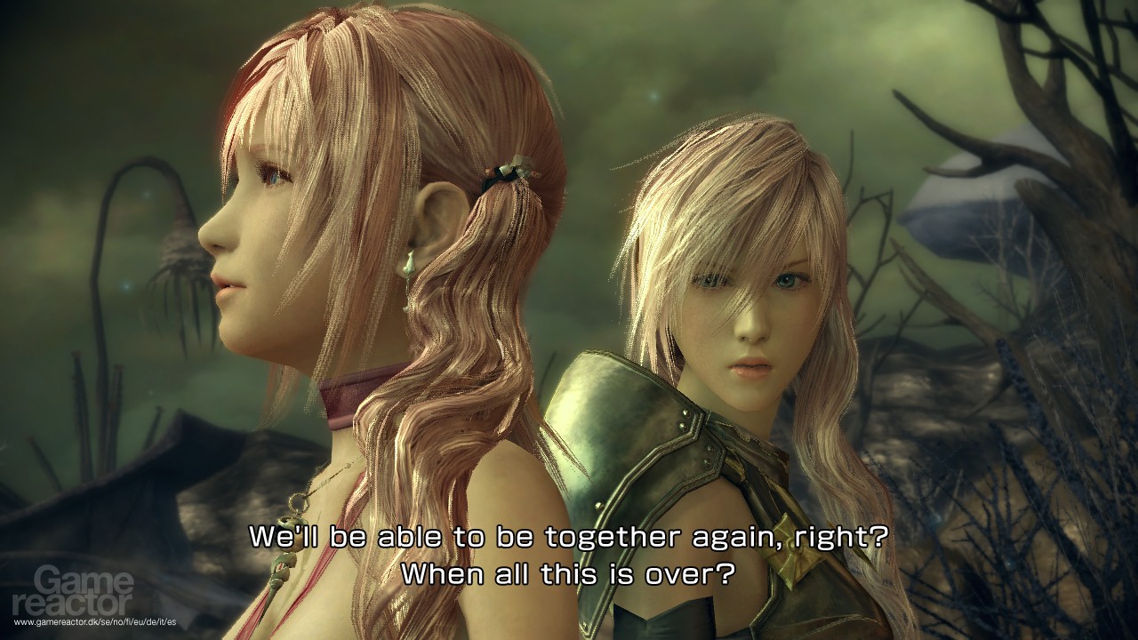 Final Fantasy Serah And Lightning