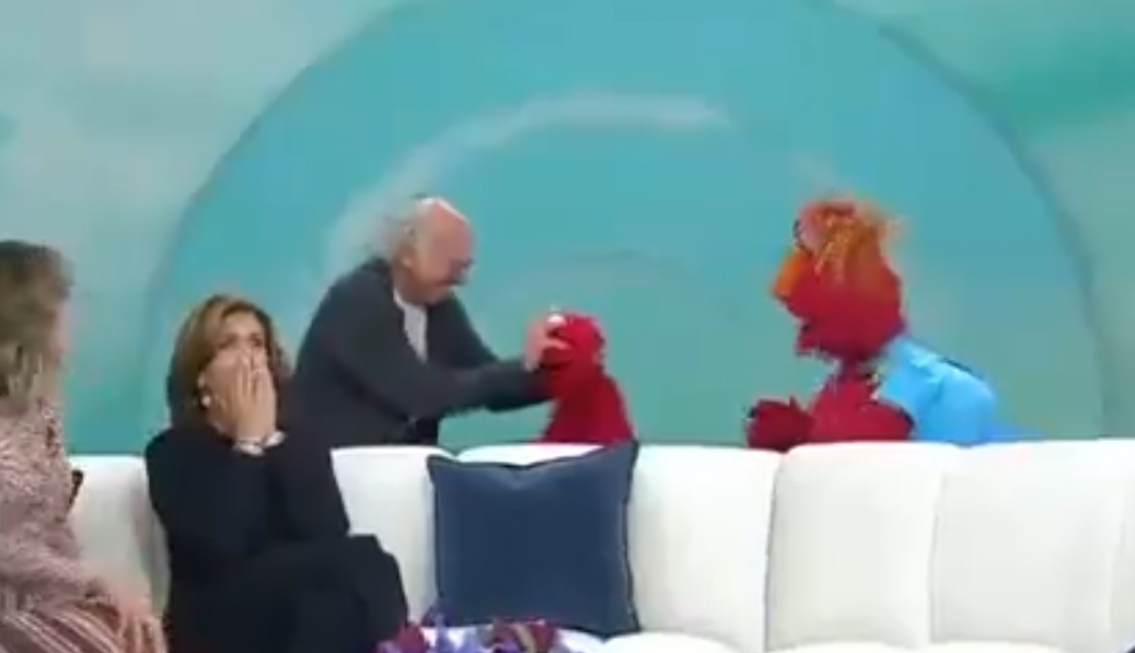 Larry David attacked Elmo on live TV - - Gamereactor