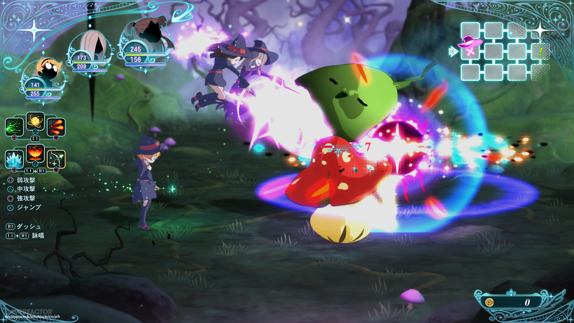 Little Witch Academia: Chamber of Time Review - Gamereactor