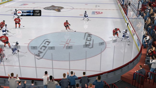 Our screens from NHL 09