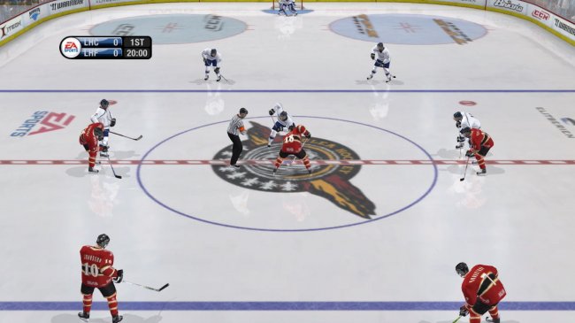 Our screens from NHL 09