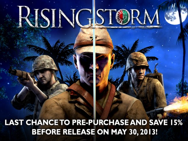 Rising Storm launches tomorrow