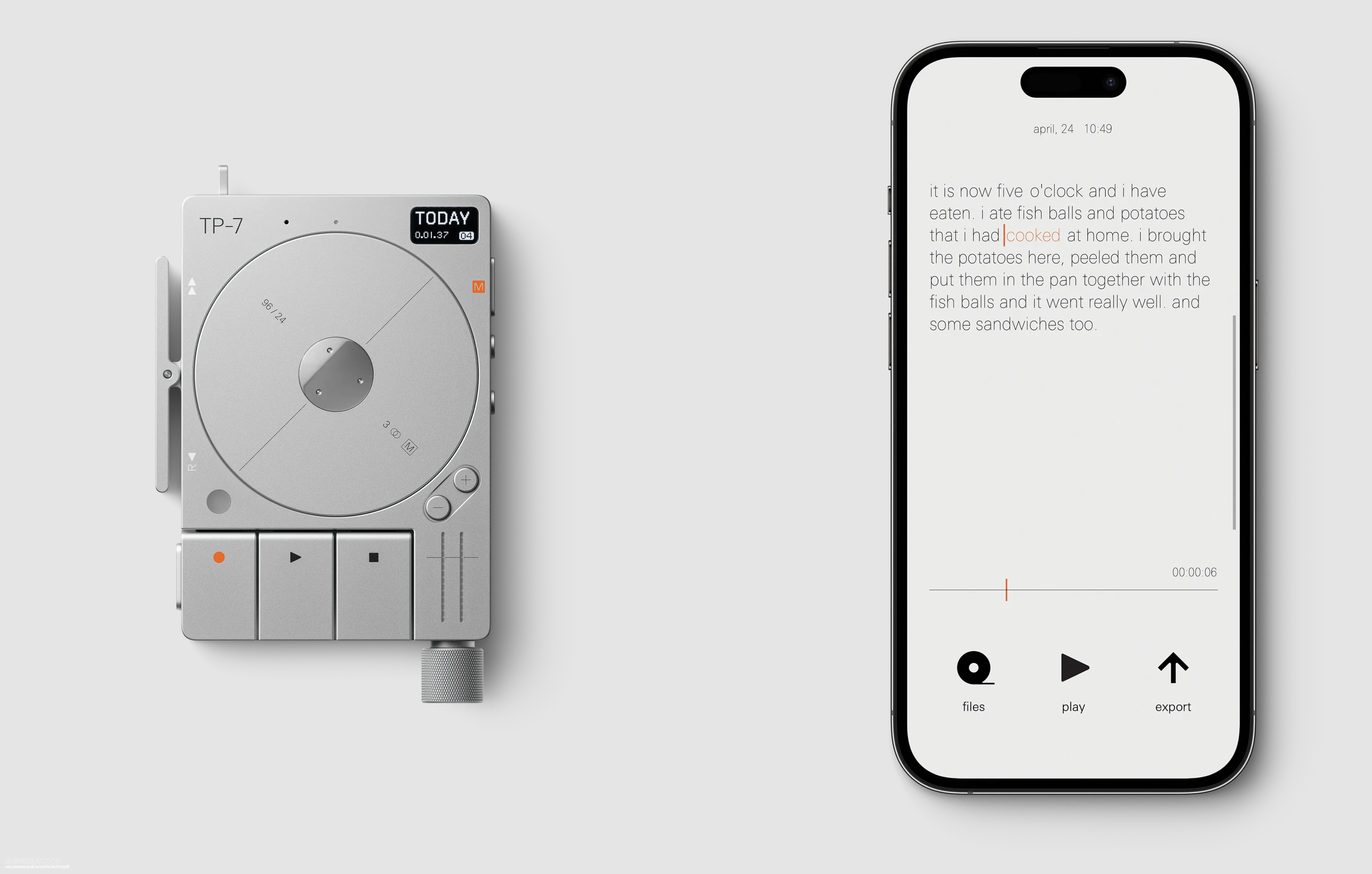 Teenage Engineering TP-7