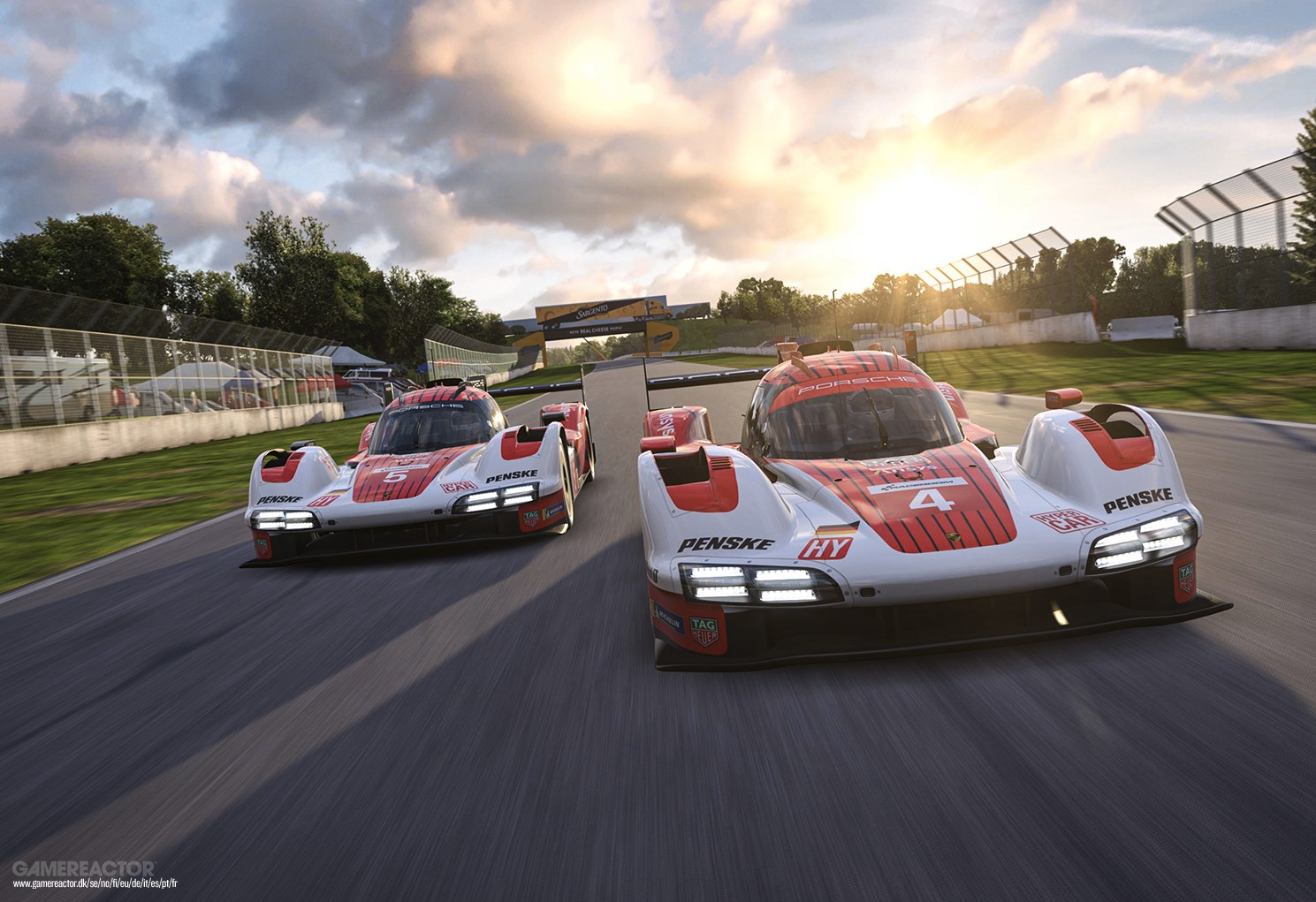 This is how the new graphics in Raceroom look - - Gamereactor