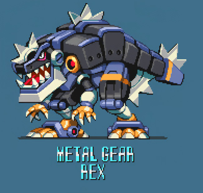 This is what Metal Gear characters could have looked like as Mega Man X ...