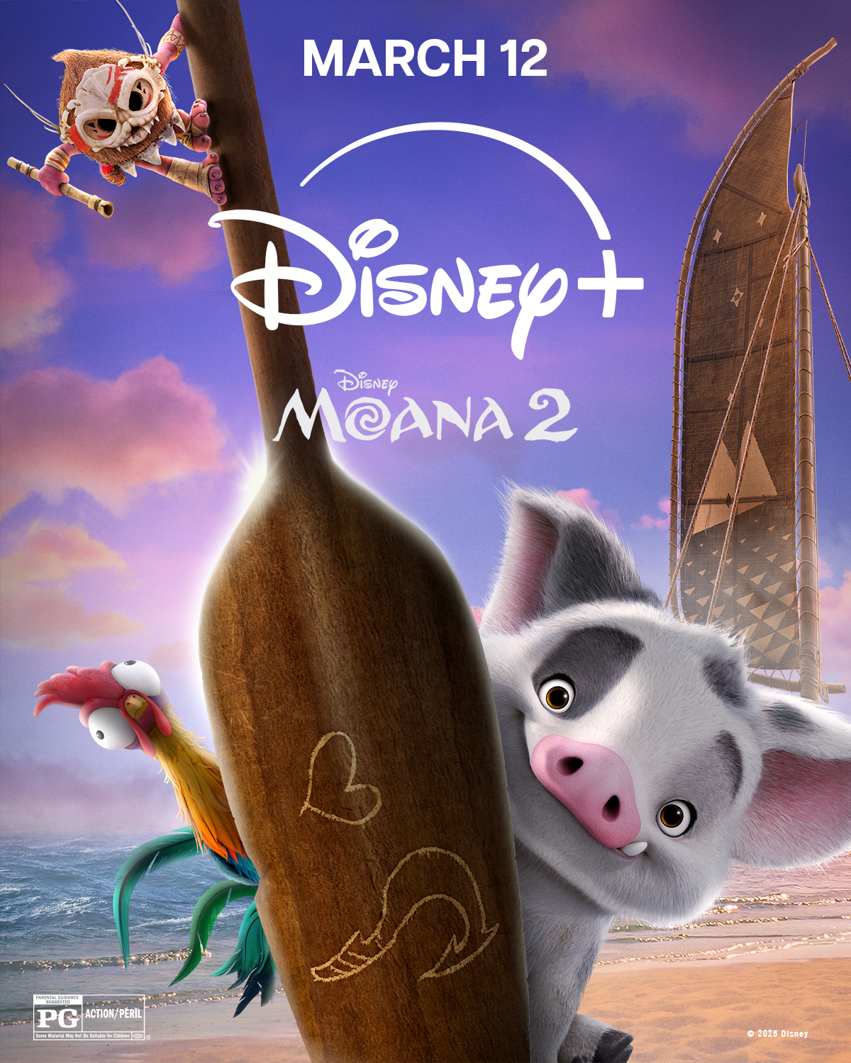 Disney sets the streaming date for Moana 2