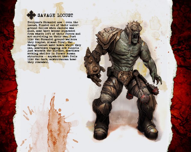 Gears of War 3 enemies
