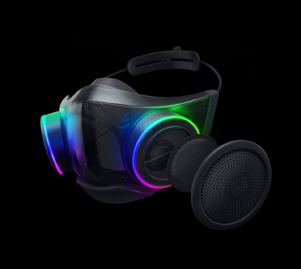 Razer shows off the Zephyr smart mask - - Gamereactor