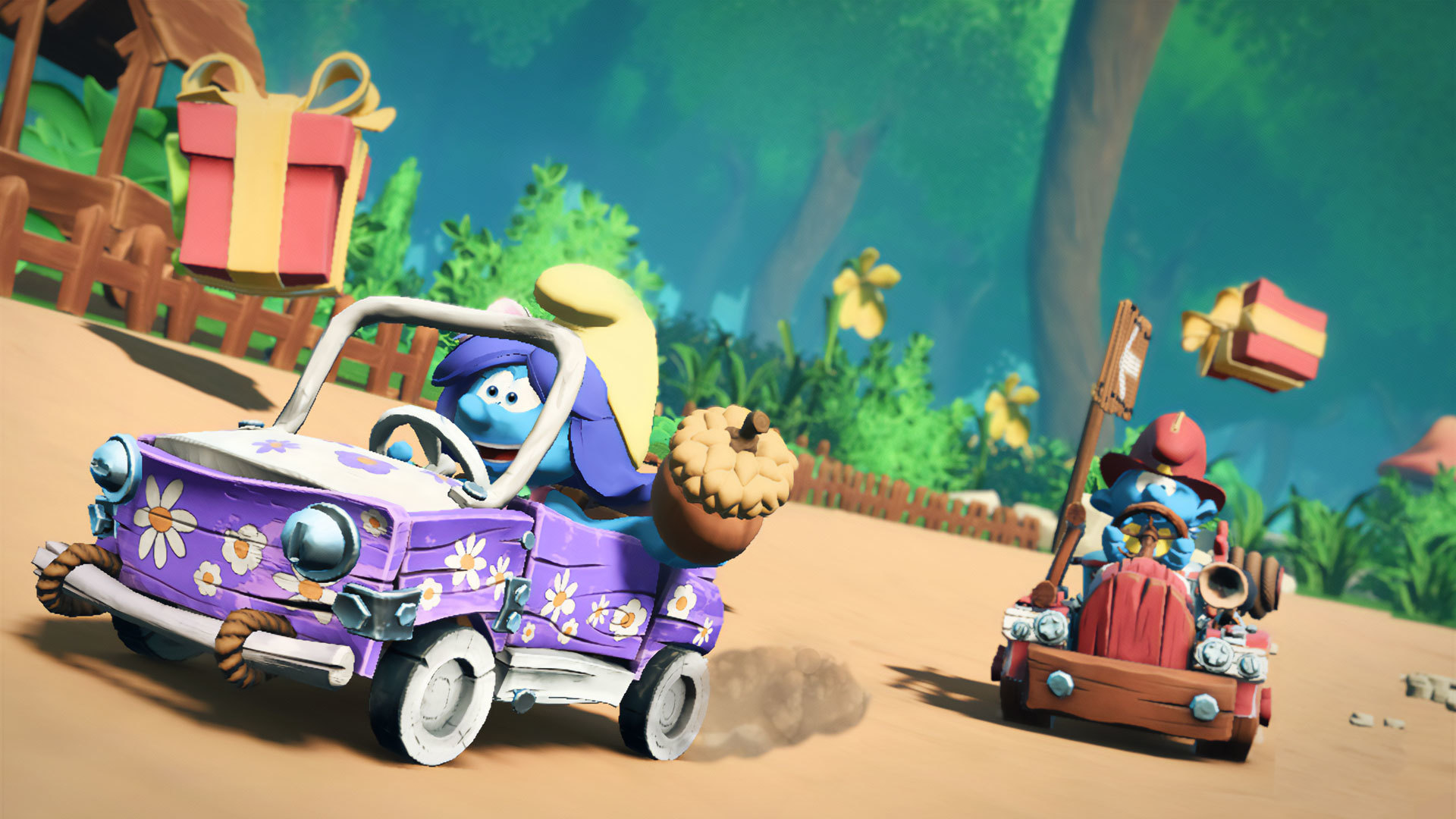Smurfs Kart launches in November and we have a new trailer