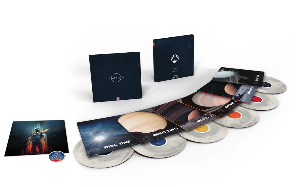 The Starfield soundtrack is being released as a luxurious vinyl box set