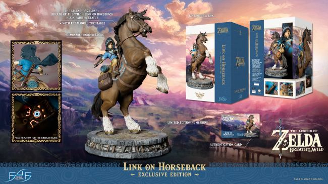 Stunning "Link on Horseback" statue announced - The Legend of Zelda ...