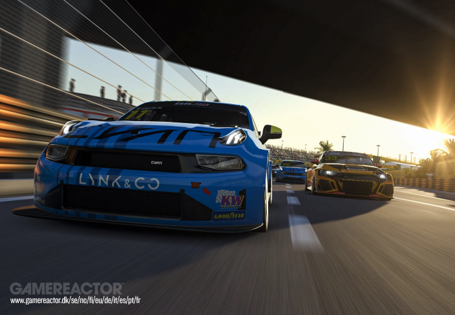 This is how the new graphics in Raceroom look - - Gamereactor