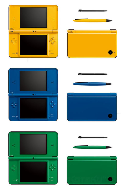 Three new DSi XL-colours - - Gamereactor