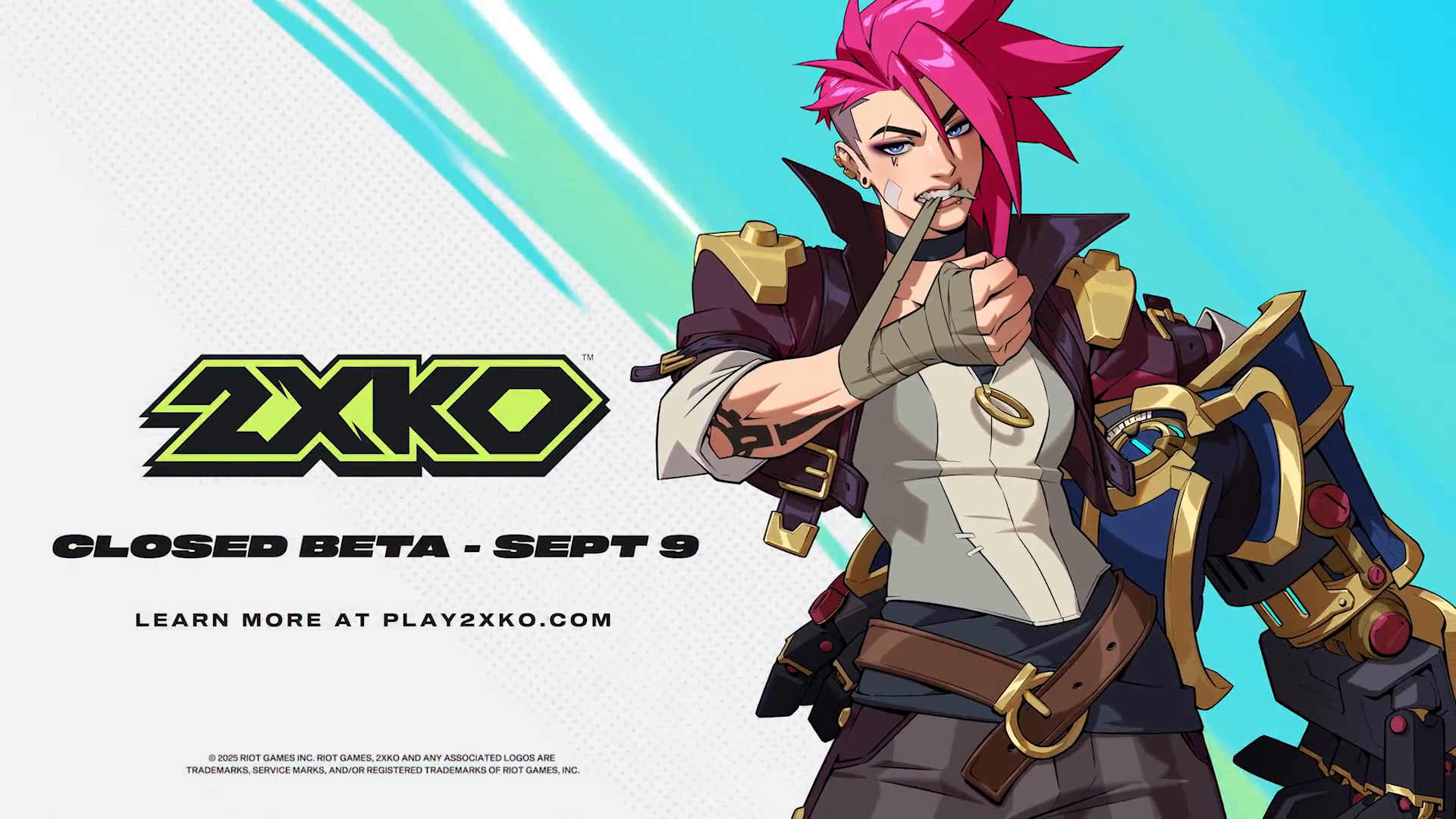 2XKO will get a closed beta this September, bringing in Vi as a fighter