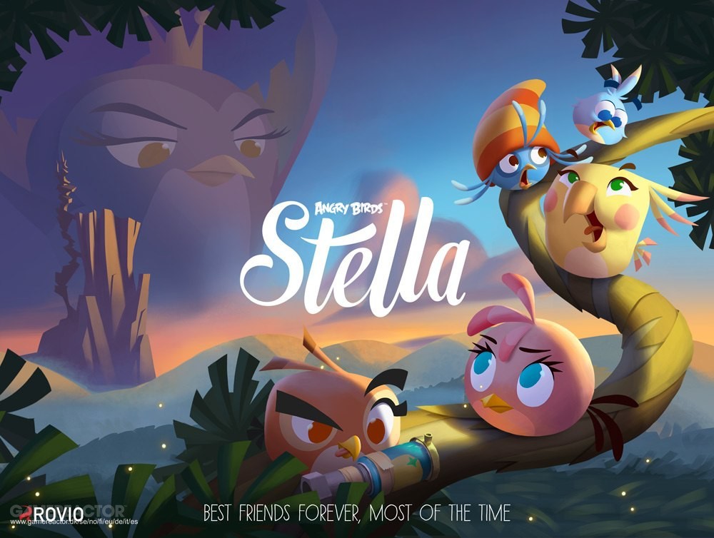 Angry Birds Stella unveiled