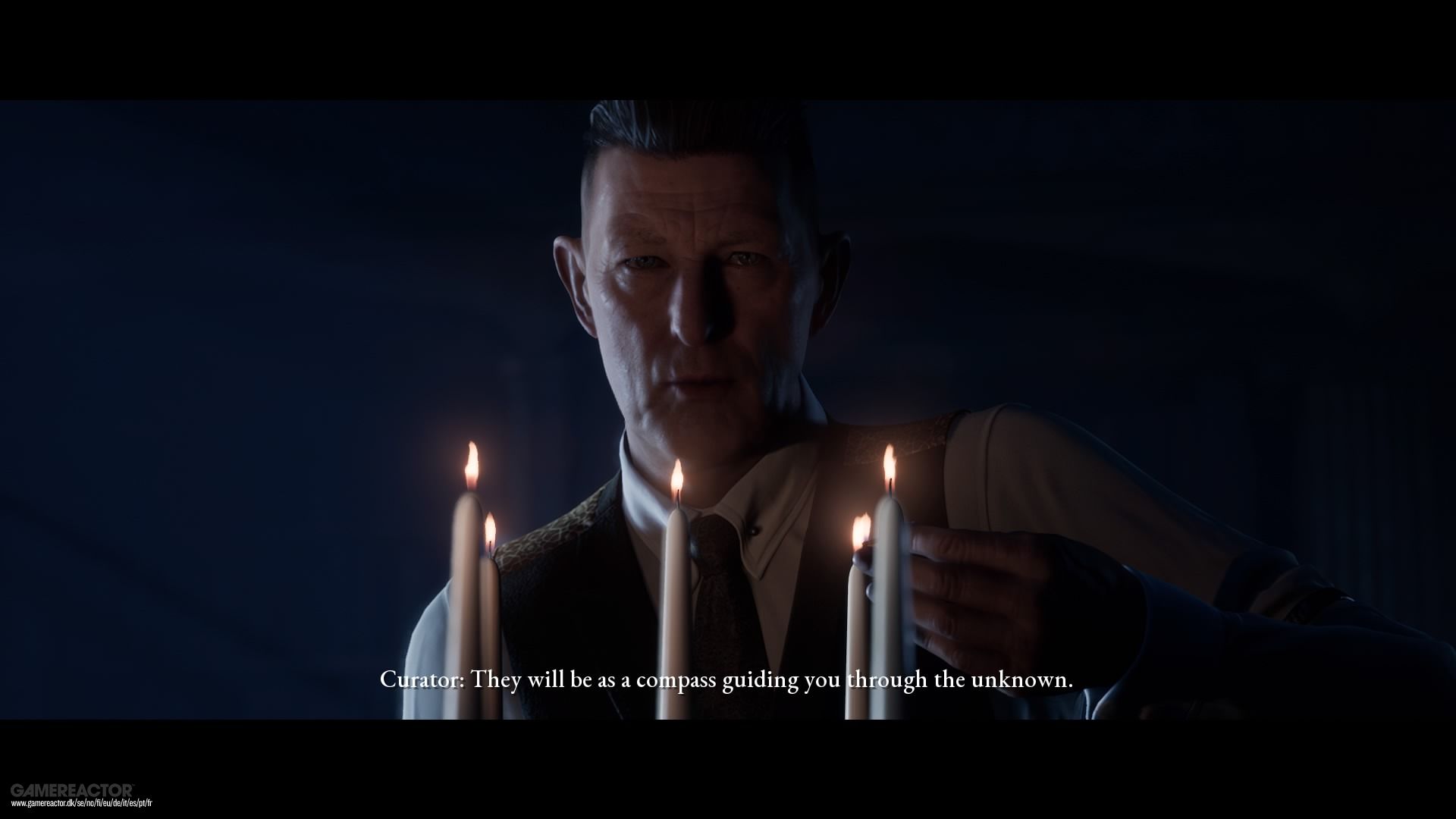 Tony Pankhurst, who played the mysterious Curator in The Dark Pictures ...