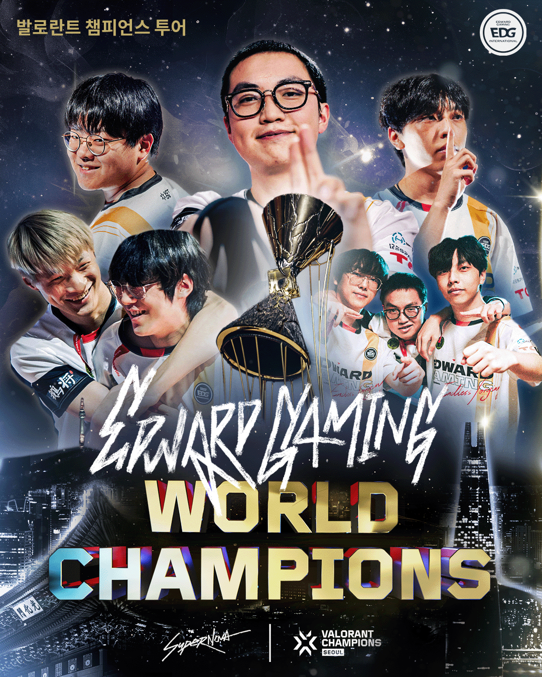 EDward Gaming are the Valorant Champions for 2024