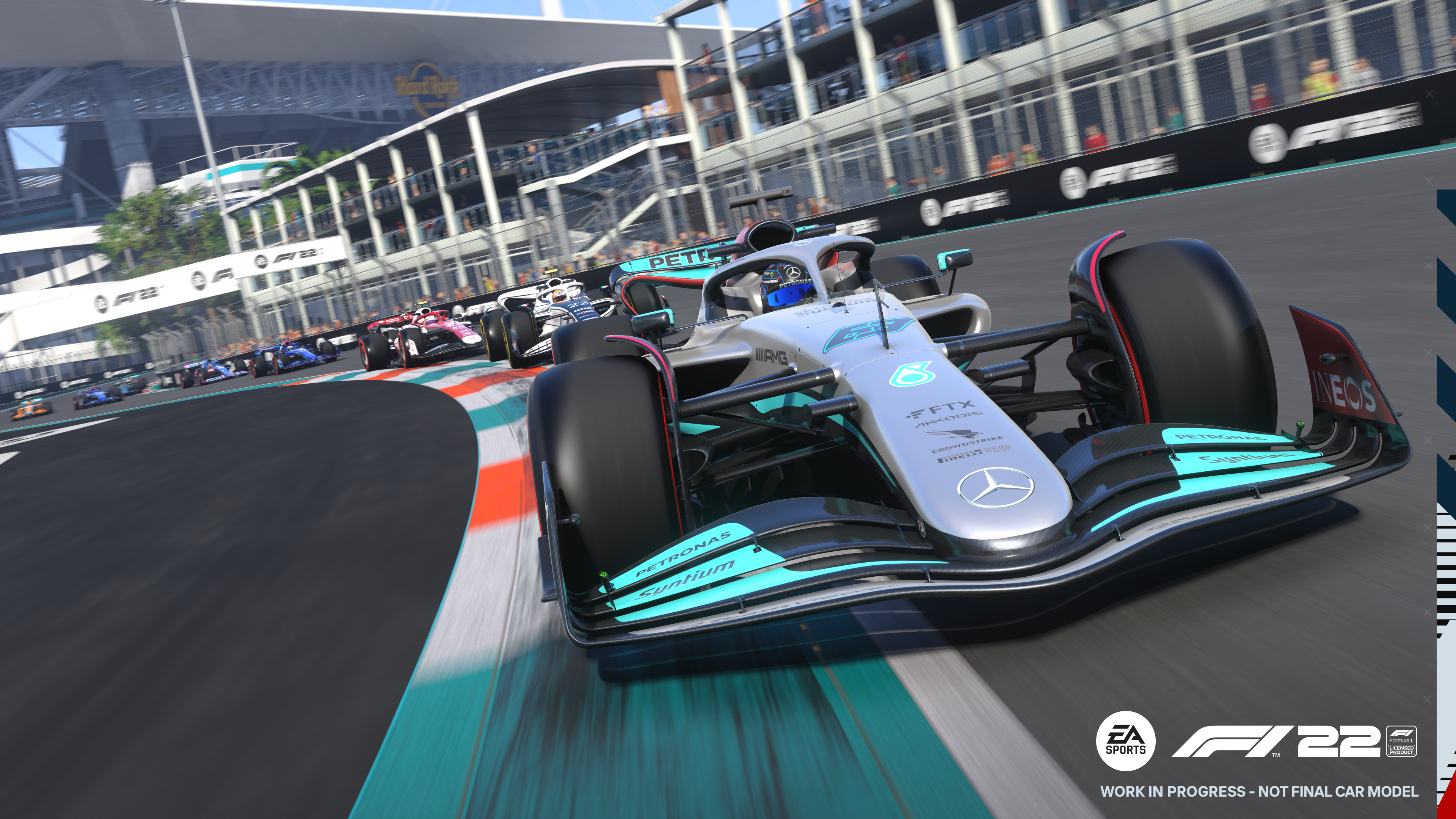 Codemasters shows off all the new features available in F1 22