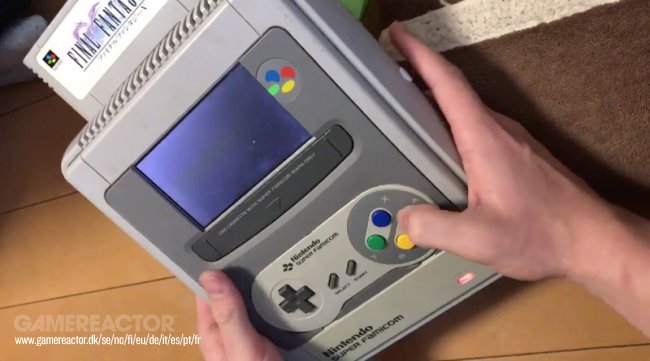Super Nintendo "handheld" built in Japan - - Gamereactor