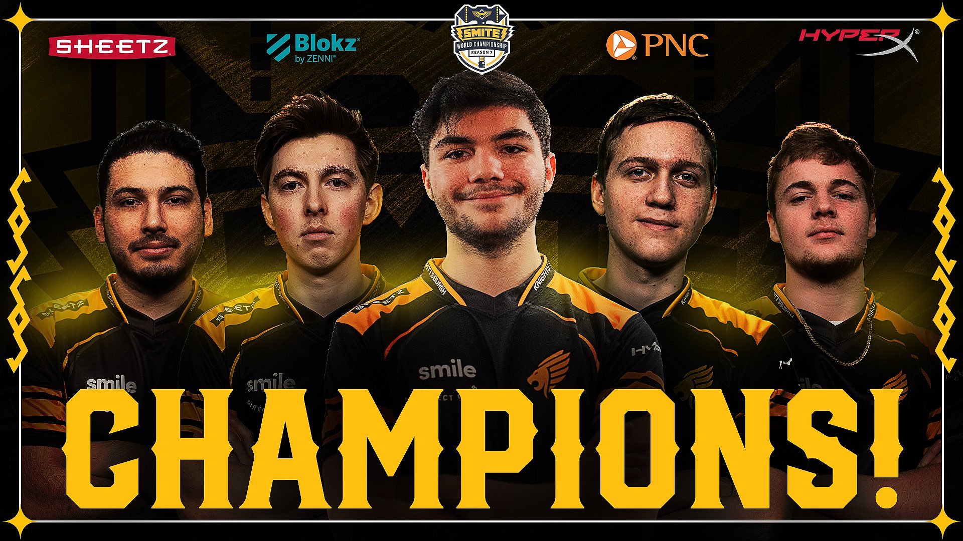 Pittsburgh Knights are your Smite World Champions