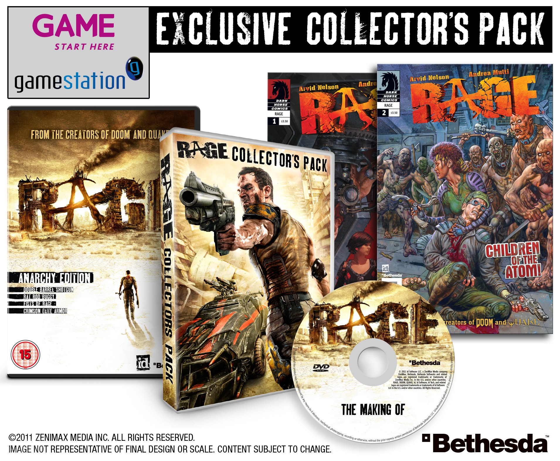 Rage Collector's Edition detailed