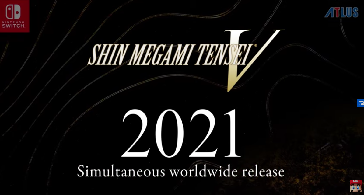 Shin Megami Tensei V releasing for the Switch in 2021