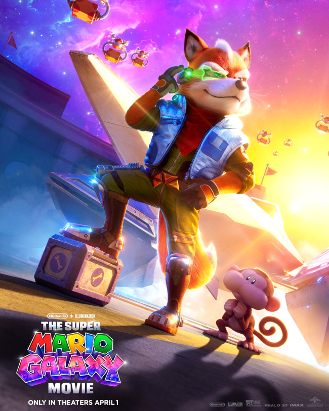 Fox McCloud will make an appearance in The Super Mario Galaxy Movie