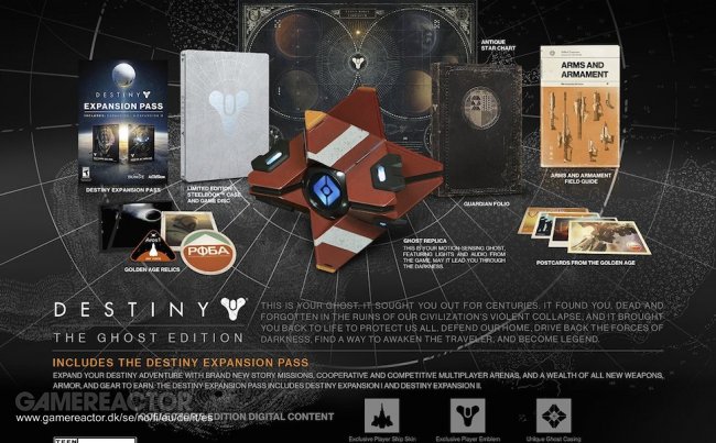 Destiny gets three collector editions