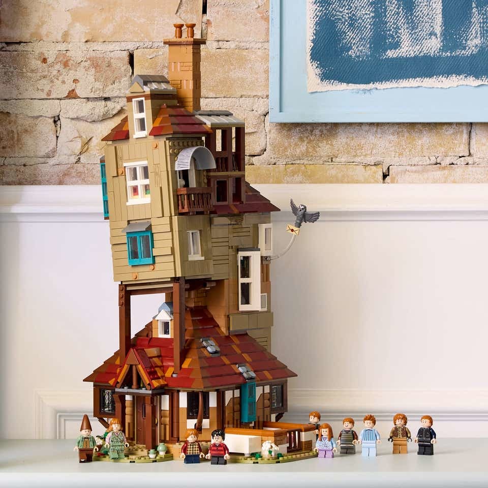 Add the Weasley family home to your Lego collection this September ...