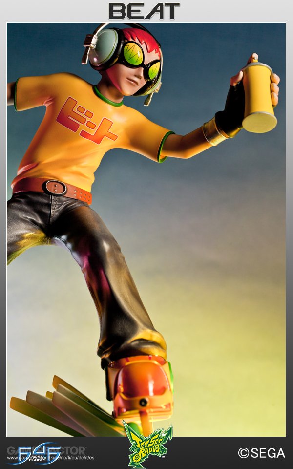 Beat from Jet Set Radio released as a statue - Jet Set Radio (2000 ...