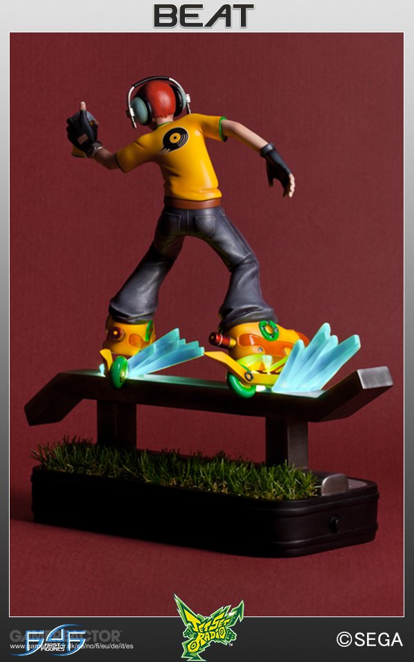 Beat from Jet Set Radio released as a statue - Jet Set Radio (2000 ...
