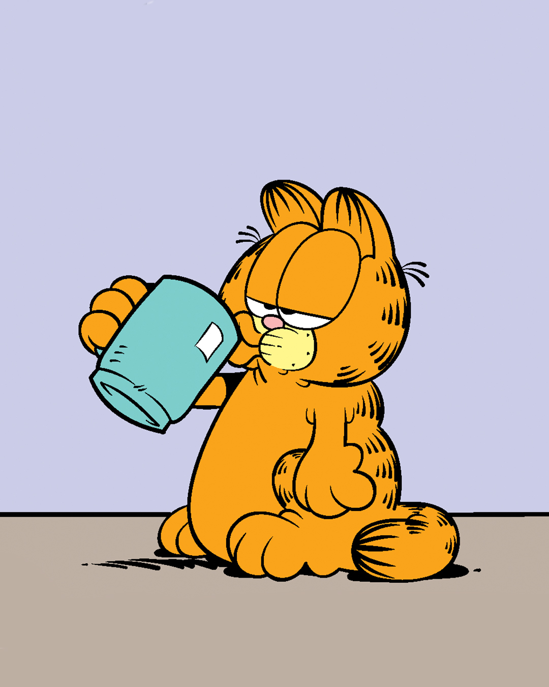 Garfield Tired