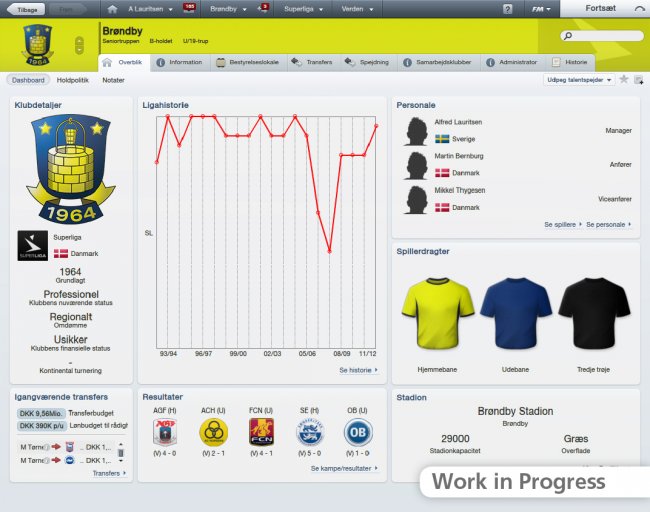 Football Manager 2012 announced