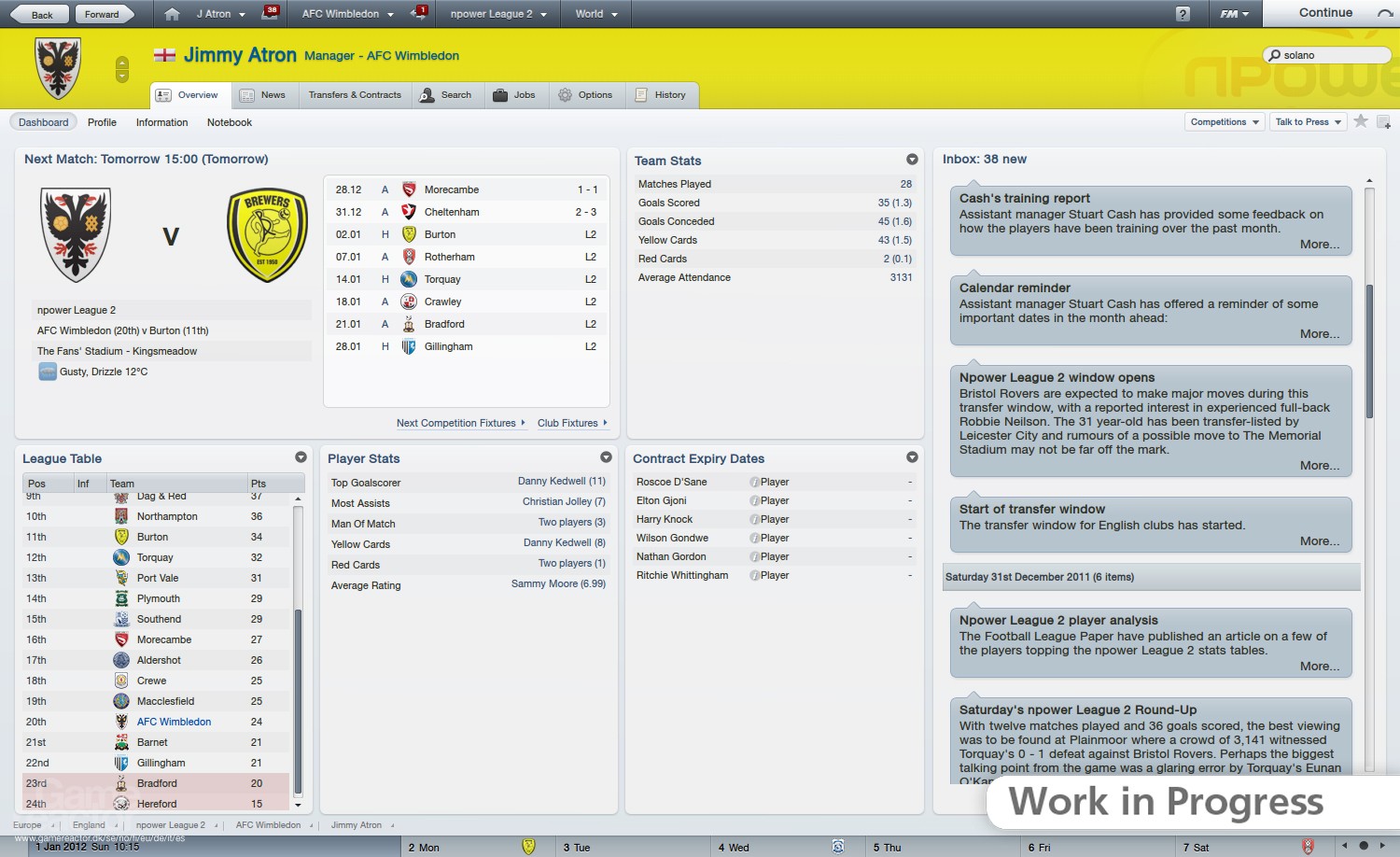 Football Manager 2012 Review - Gamereactor