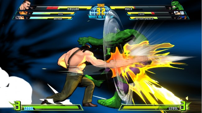 MvC3: Haggar tags in - Marvel vs Capcom 3: Fate of Two Worlds - Gamereactor