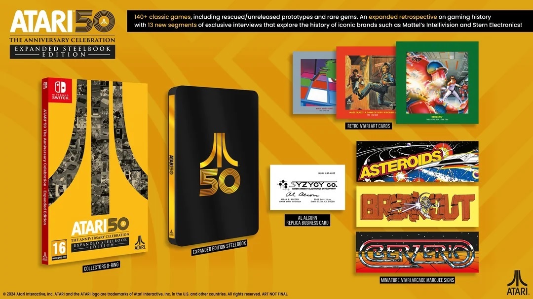 Atari 50 getting 39 new free games as part of the Expanded Edition ...
