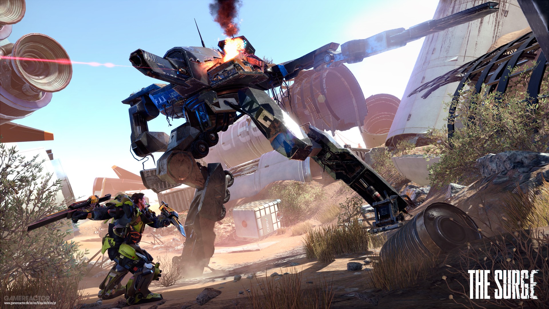 The new Surge trailer shows off some combat - The Surge - Gamereactor