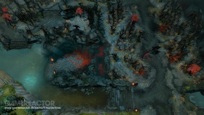 Dota 2 Map Layout