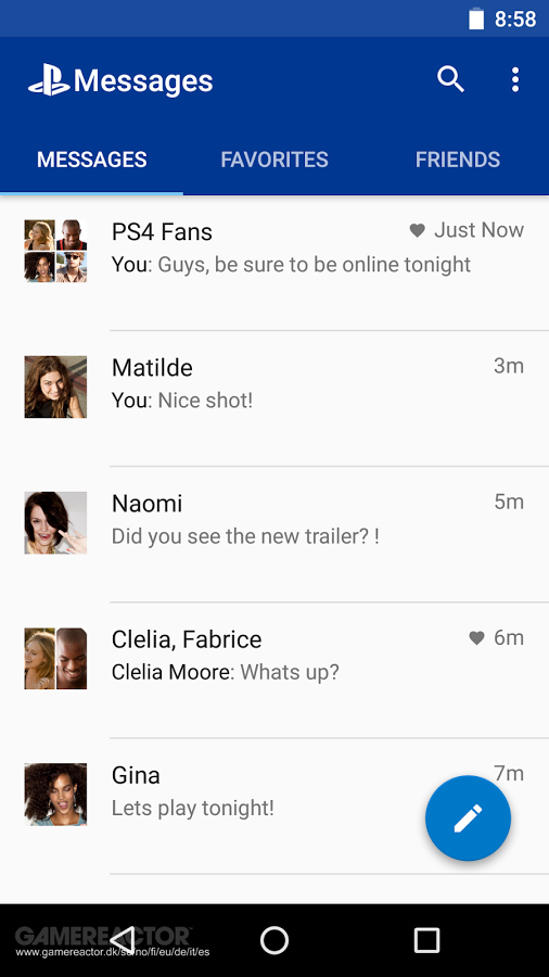 Playstation Messages now on smartphones - - Gamereactor