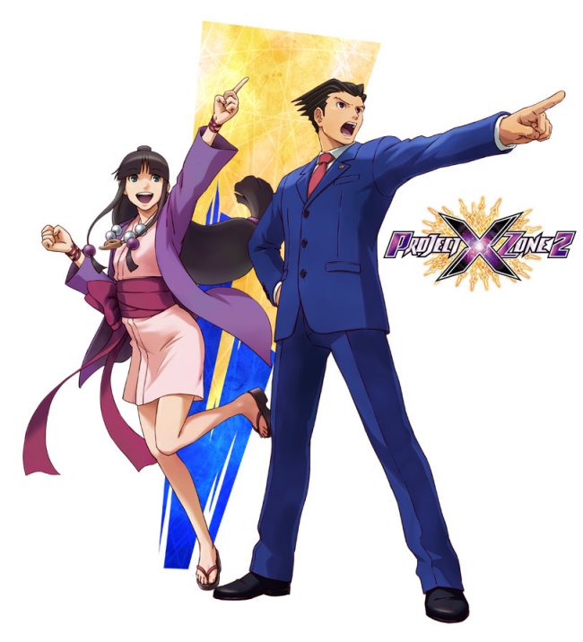 Project X Zone 2 with Phoenix Wright and many more