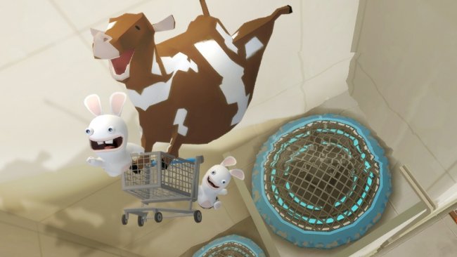 The Rabbids poses for screens - Rabbids Go Home - Gamereactor