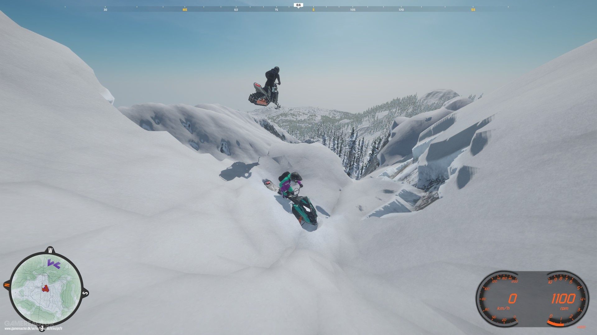 Sledders offers snowmobile racing for PC and consoles starting today