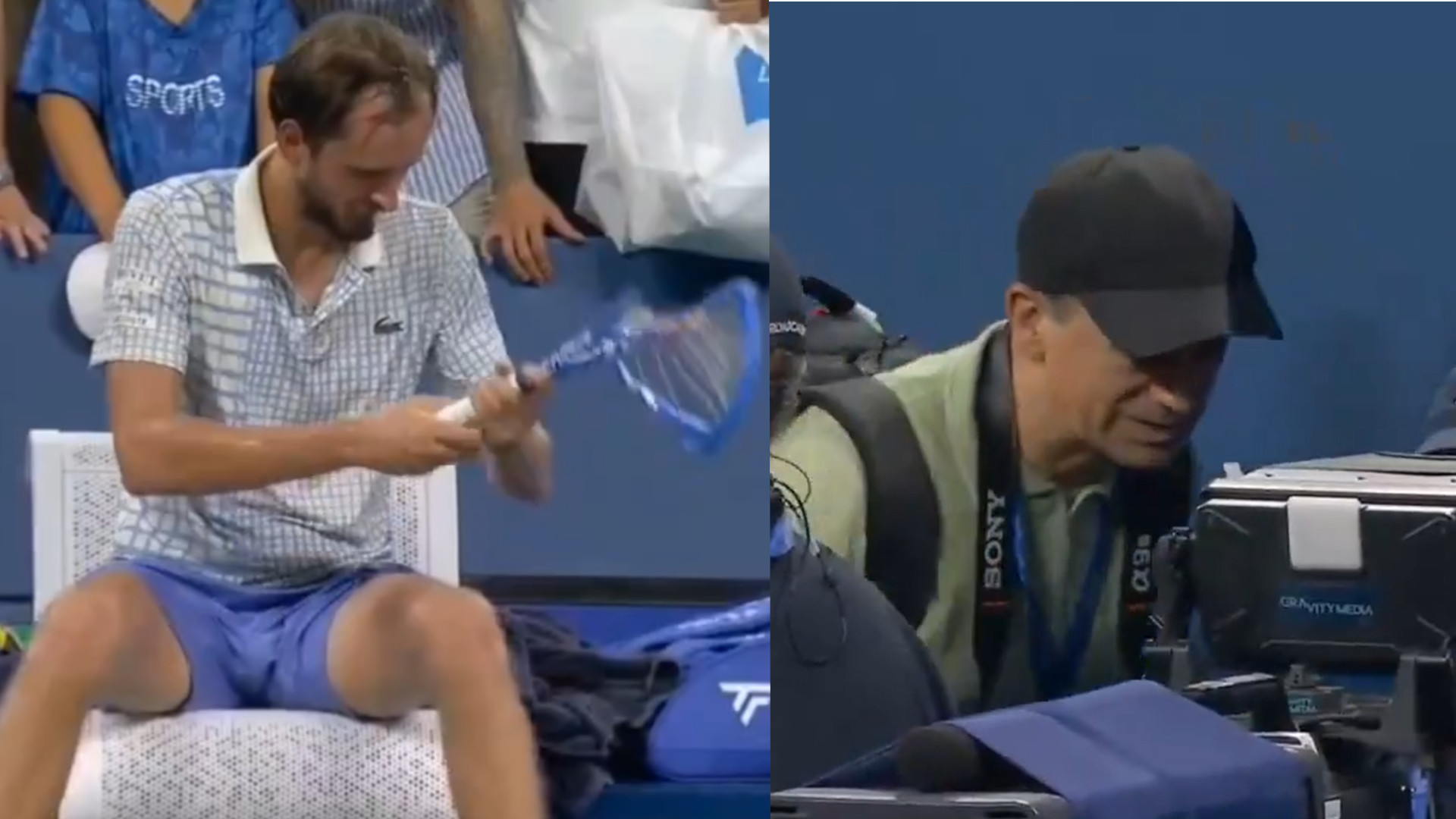 US Open turns into a circus during Medvedev-Bonzi game in bizarre ...
