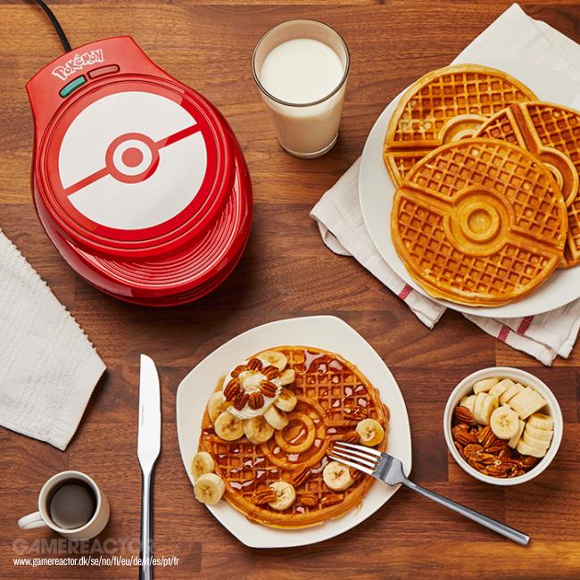 Check out this Poké Ball Waffle Maker - Pokémon: Let's Go Pikachu!/Let ...